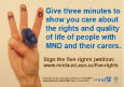 Give three minutes and sign the five rights petition for MND